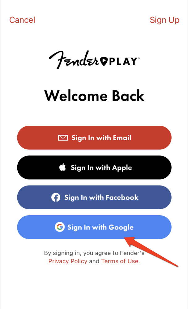 How does Sign in with Google work? – Fender Play